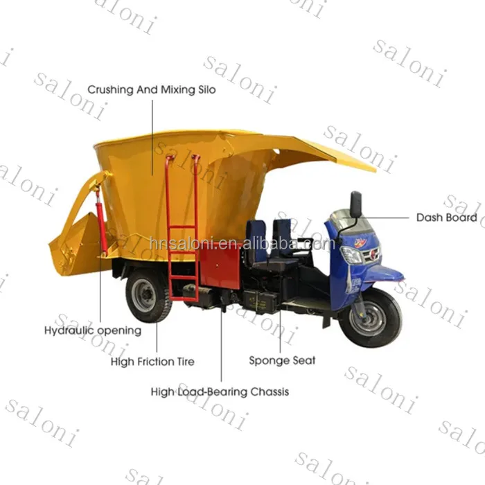 Livestock Feed Mixer /farm Use Livestock Feed Mixer/ Tmr Feed Mixer ...