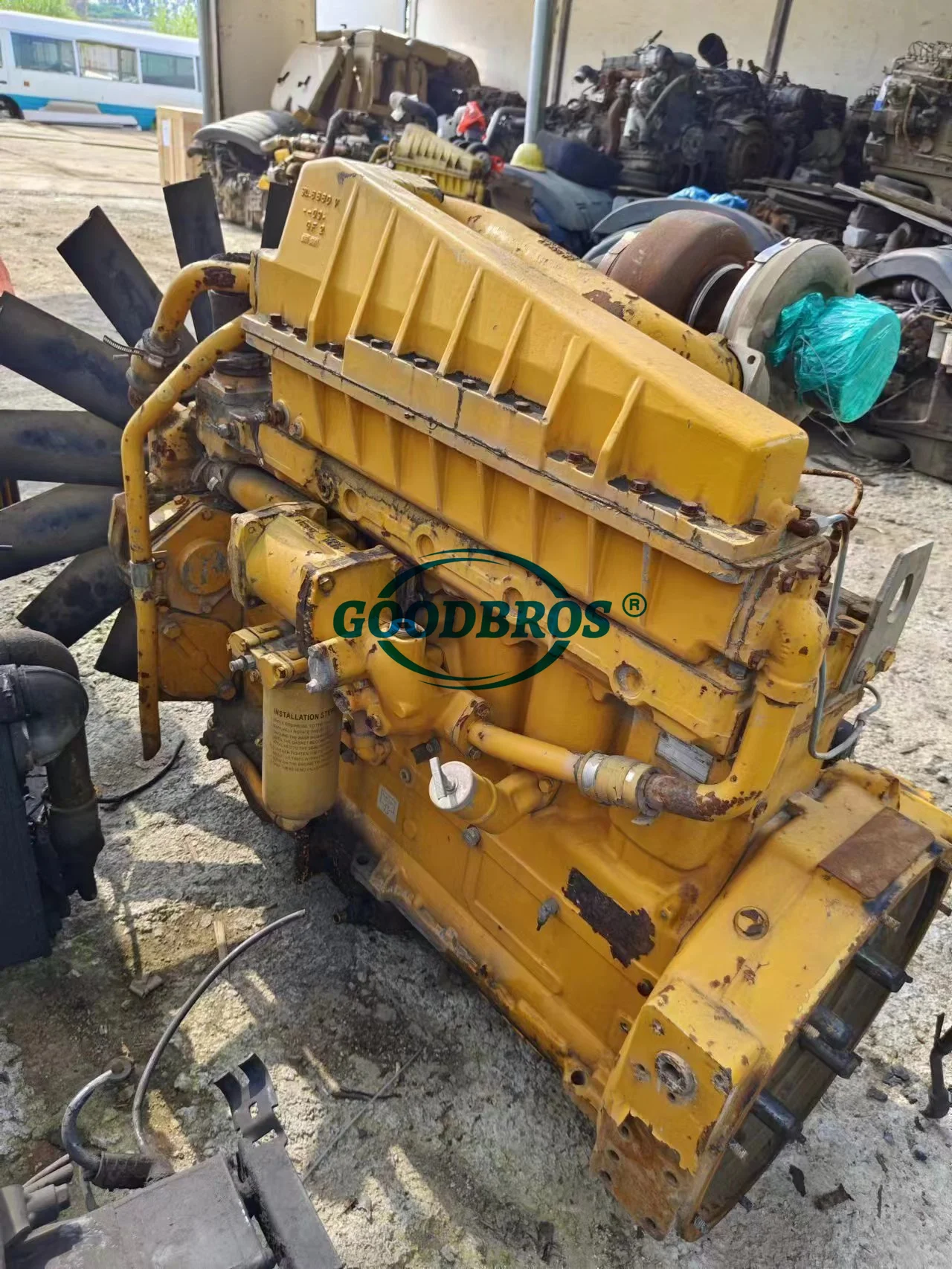 Japanese Original Excavator Engine for Caterpillar 3306