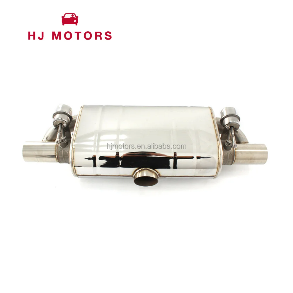 Stainless Steel Universal Electric & Vacuum Valve Exhaust Muffler With ...