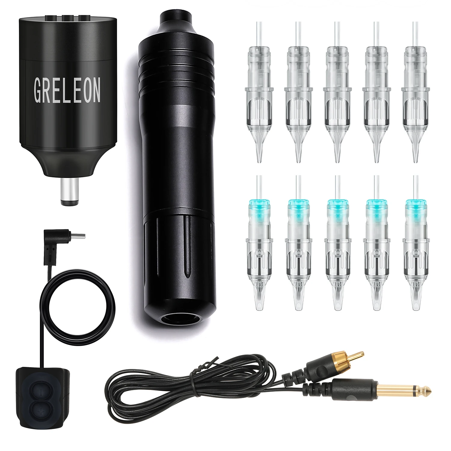 Greleon Product Tattoo Wireless Tattoo Battery With Tattoo Machine