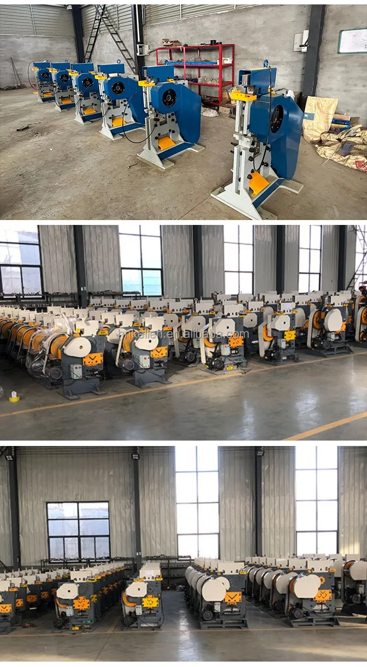Hydraulic Iron Worker Shearing and Punching Machine - KELLEN