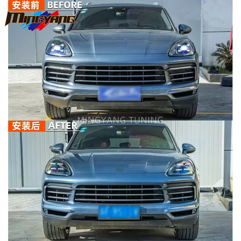 High Quality 9Y0.1 Upgrade to 9Y0.2 2024 Pdls Led Headlights Car Bumpers Bodykit for Porsche ...