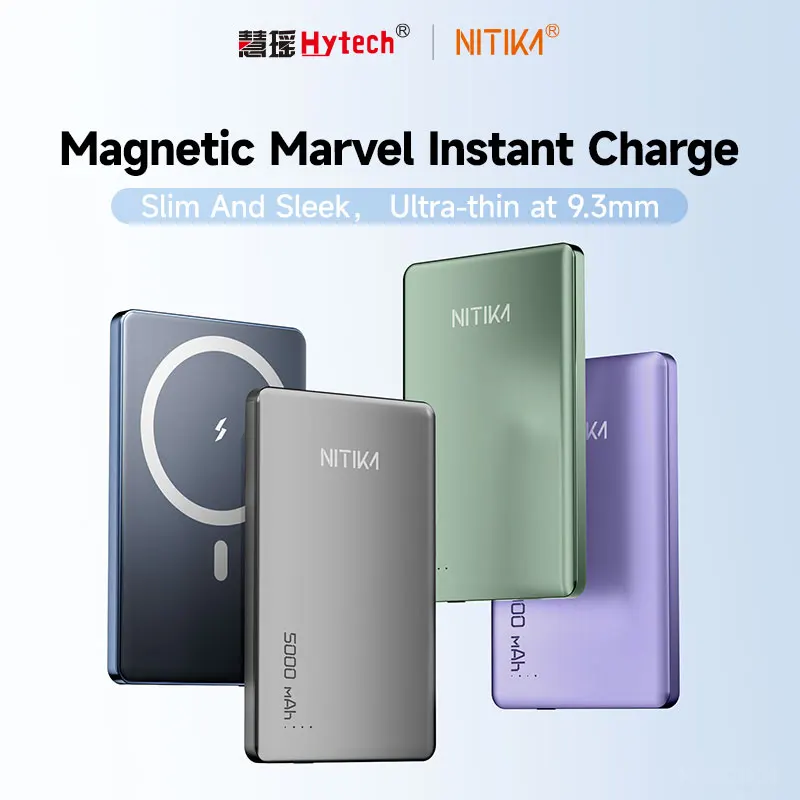 N-dc001 Ultra-thin Pd 20w Portable Power Bank 5000mah With 15w Wireless Output - Buy Wireless ...