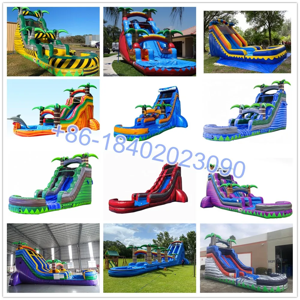 Cheap Price Waterslides Comercial - Fun Inflatable Slides