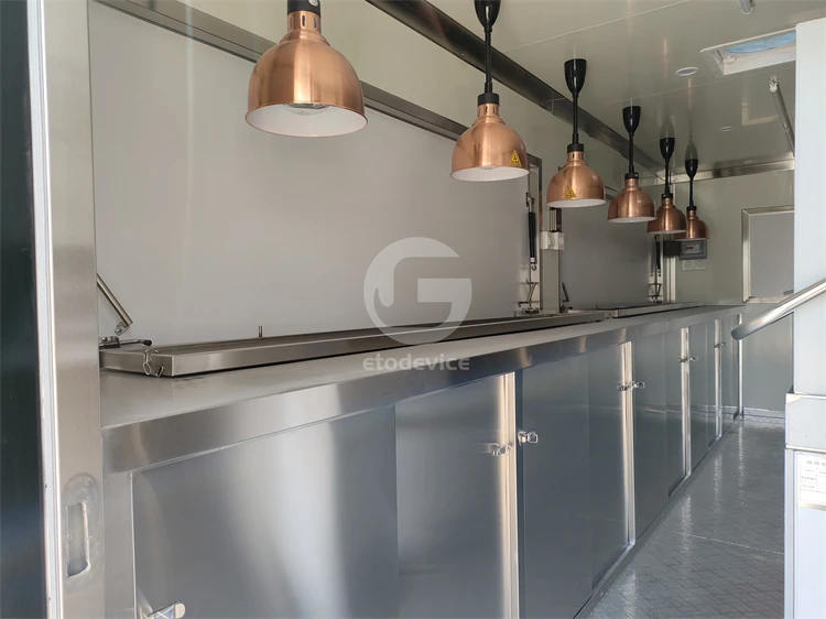 Modular 20ft Kitchen in Container for Commercial Use