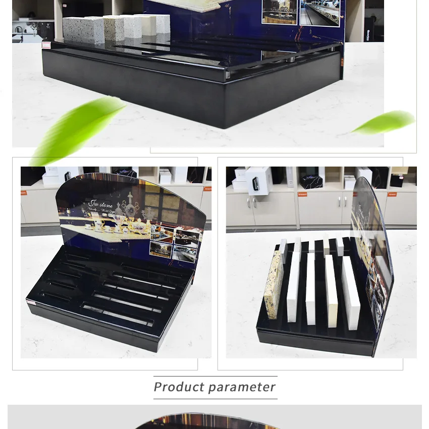 Acrylic Countertop Racks Quartz Sample Displays Marble Stone Desktop ...
