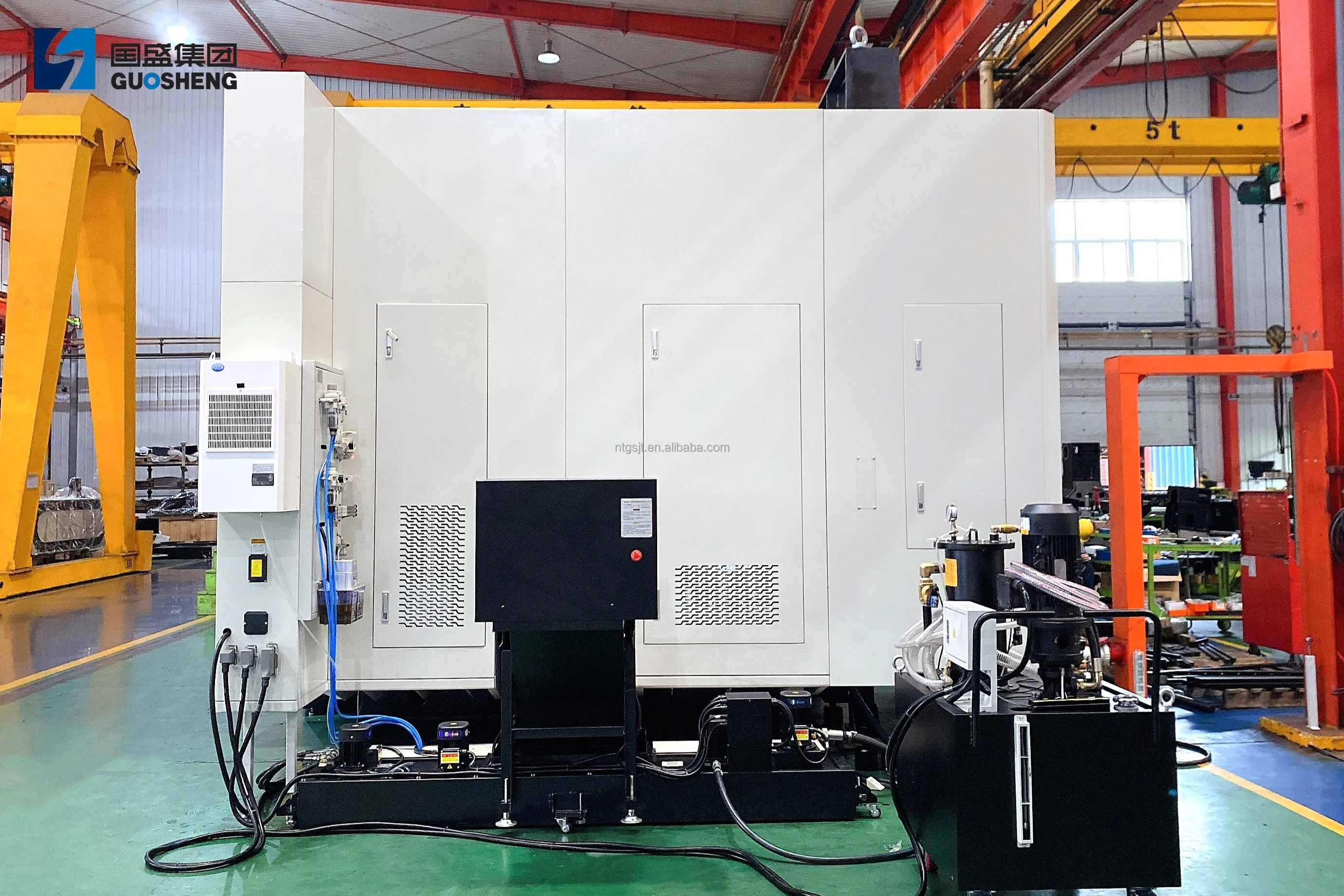 Dhm100d Horizontal 4 Axes Cnc Milling Machine For Metal Processing ...