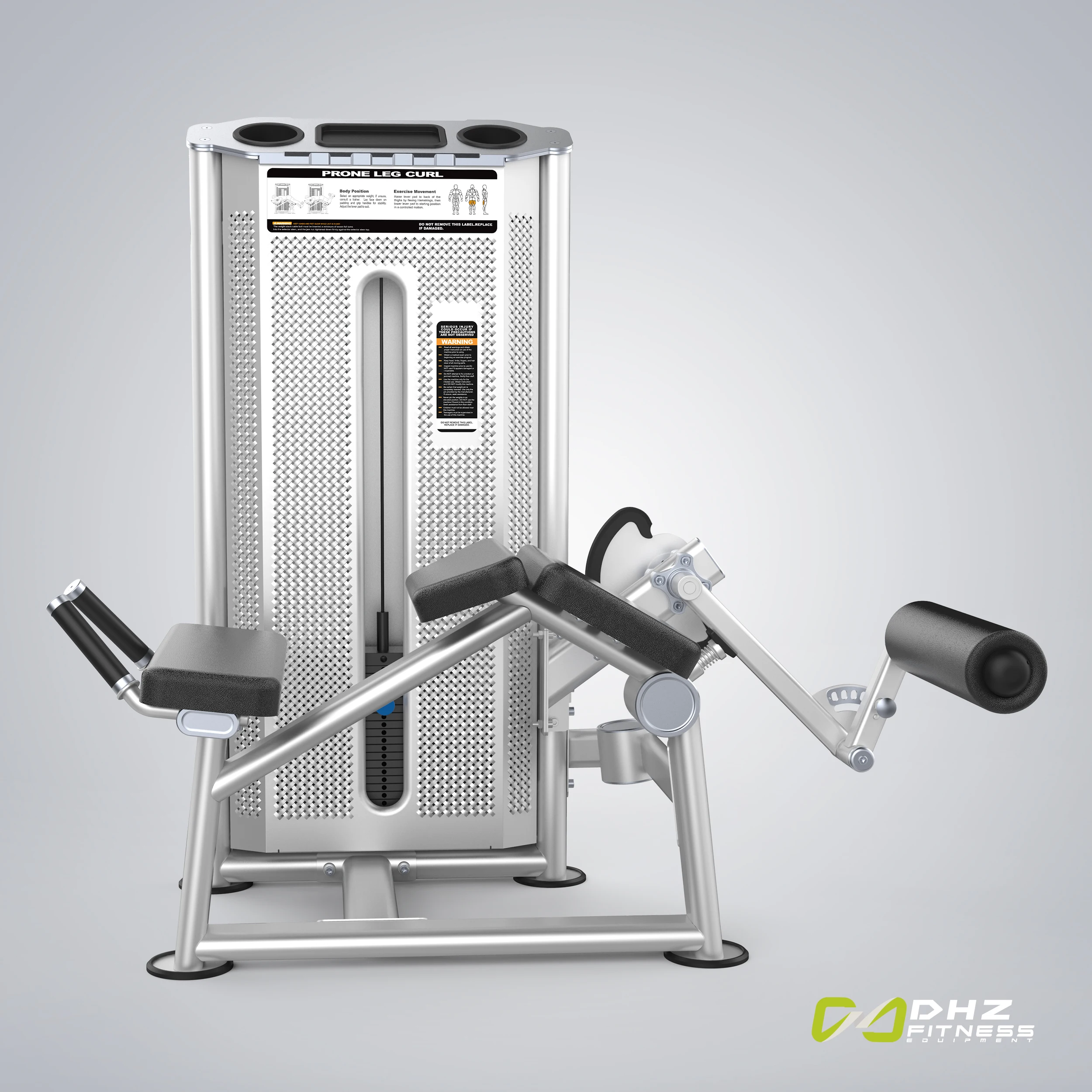 DHZ Gym Equipment - Premium Prone Leg Curl U2001