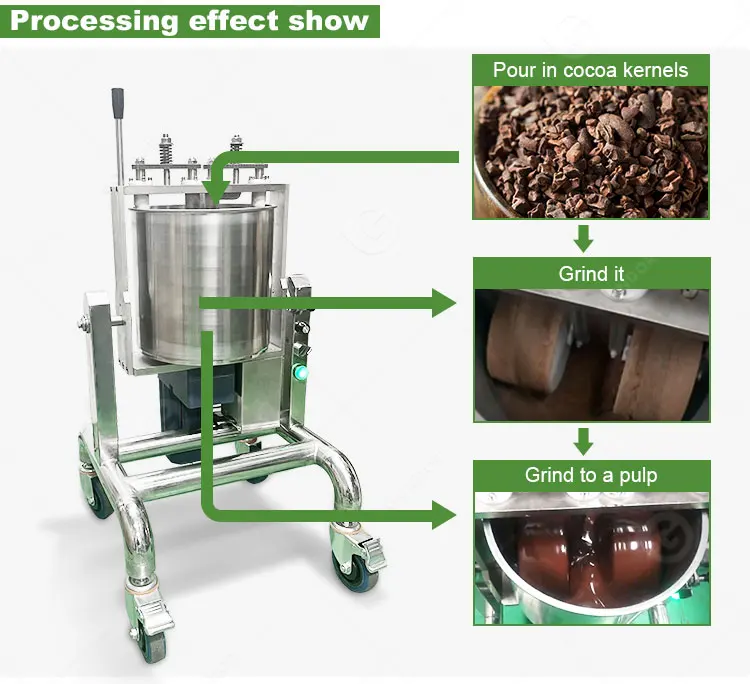 Melting Storage Tank Grind Mixing Ganash Small Stone Grinder Paste Make ...