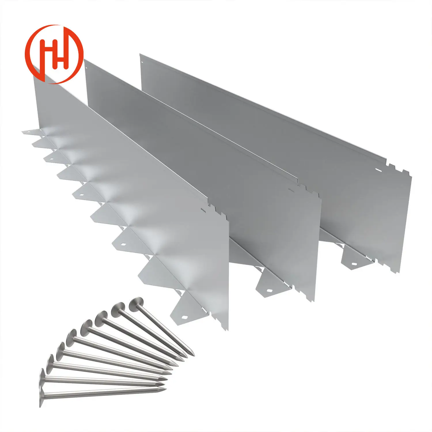 Flat Flexible Galvanized Metal Stainless Corten Steel Landscape Grass ...