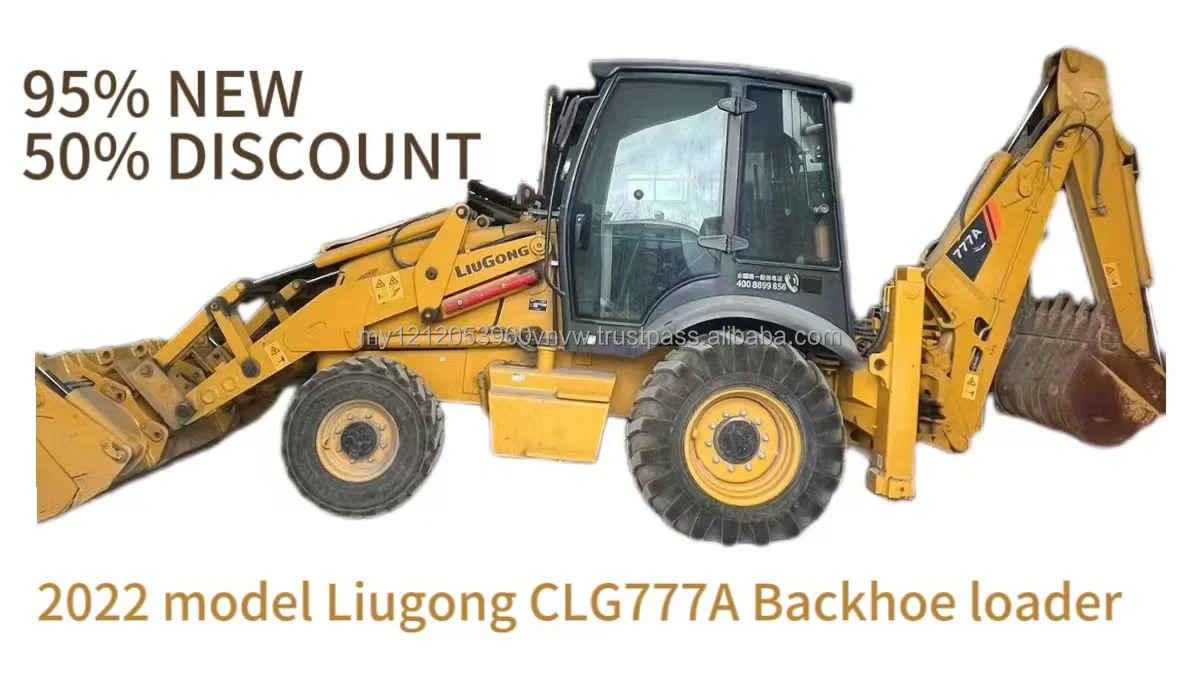 Liugong Backhoe Loader CLG777A - High Efficiency Earth-Moving Machinery