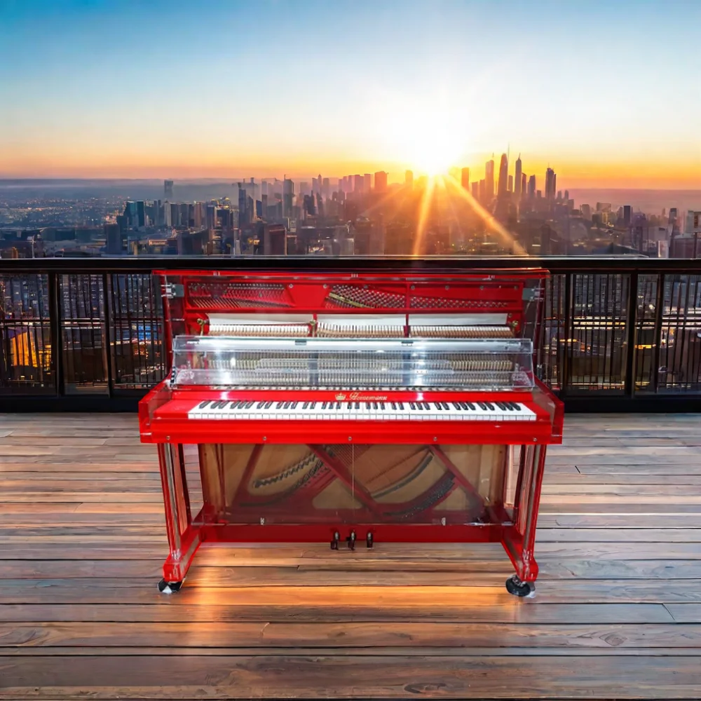 Modern Luxury Transparent Acrylic Piano for Stage Concert Lucite ...