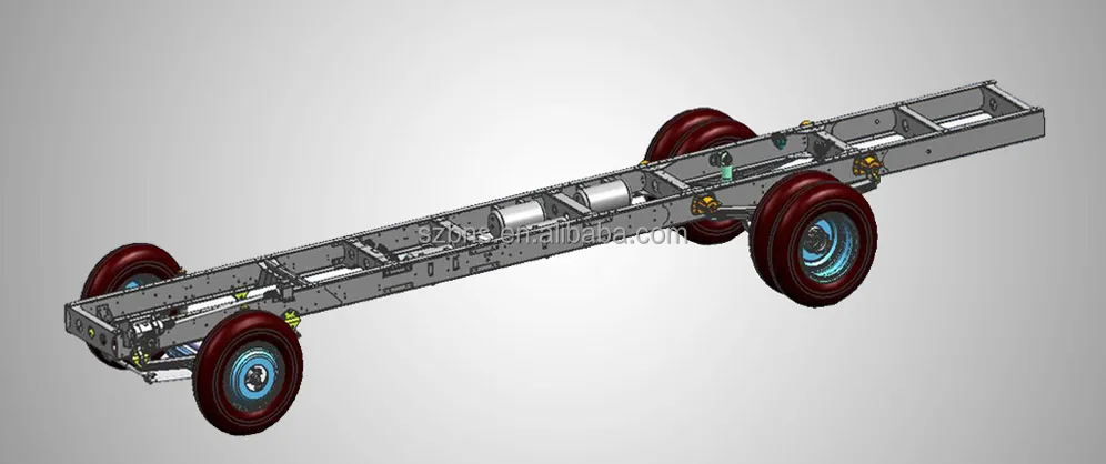 High Performance Customized Intercity Bus And Truck Chassis With ...