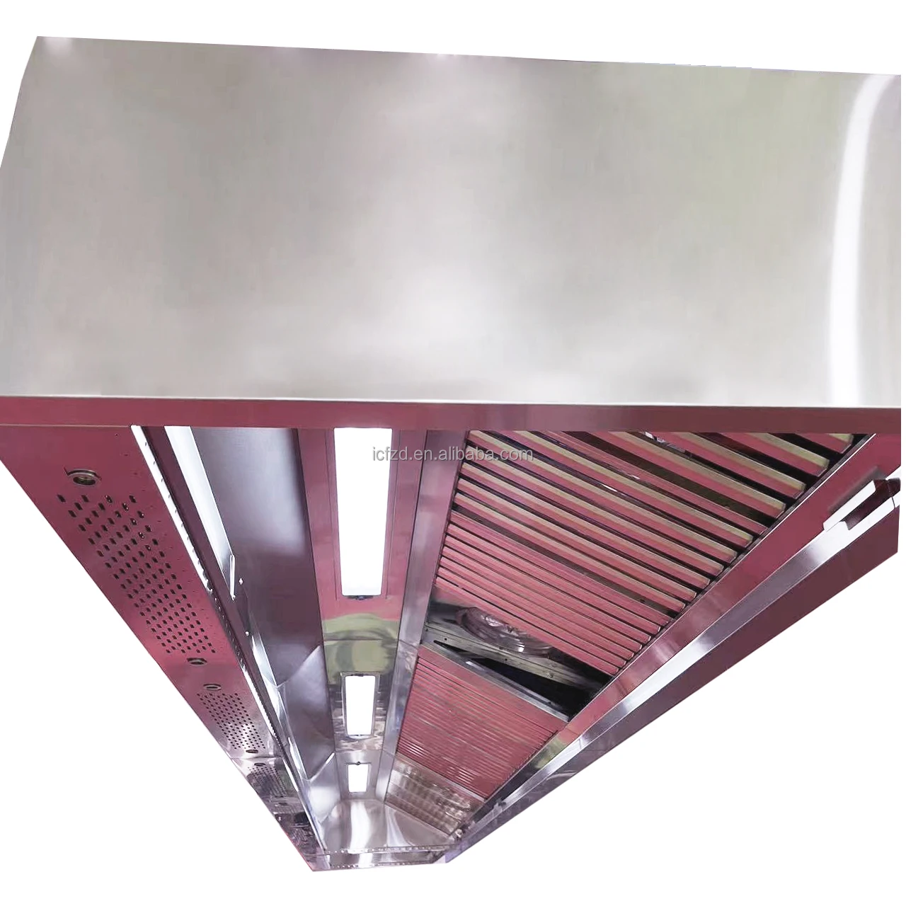 Exhaust Hood - Efficient & Quiet Commercial Cooker Extractor
