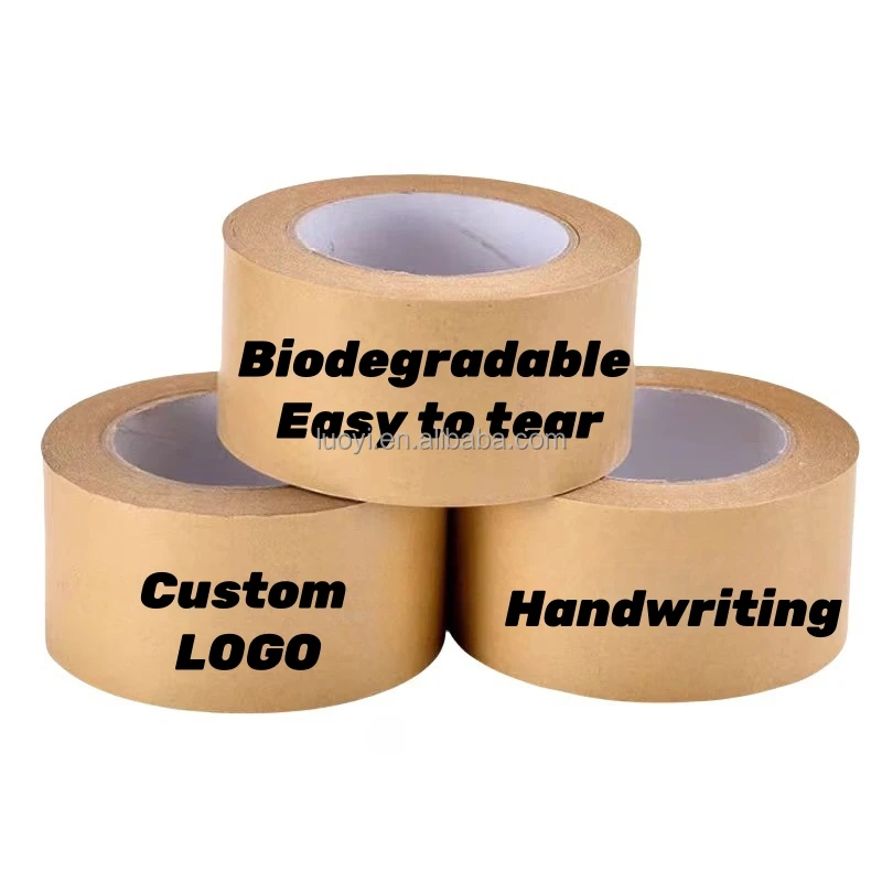 Custom Eco-Friendly Writable Fiber Reinforced Printed Gummed Kraft ...