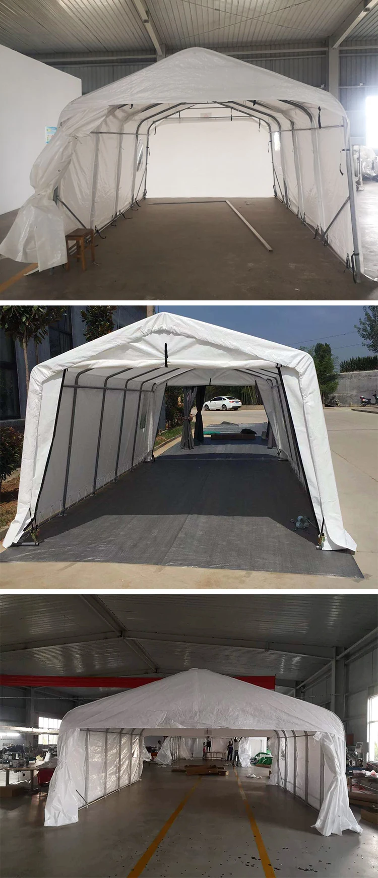 Tarp Car Garages Steel Frame Home Winter Car Tent Canopies