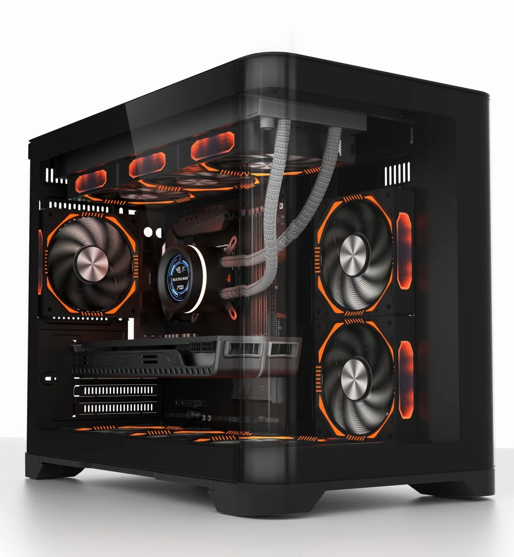 Nueva llegada Gaming Case PC Caja de computadora vacía Carcasa ...