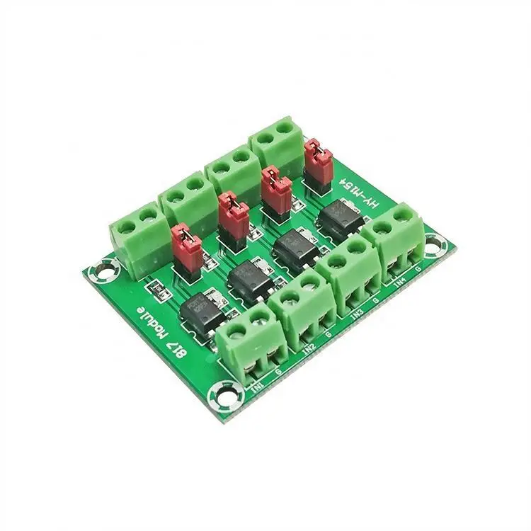 817 Optocoupler 4-way voltage isolation board Voltage control ...