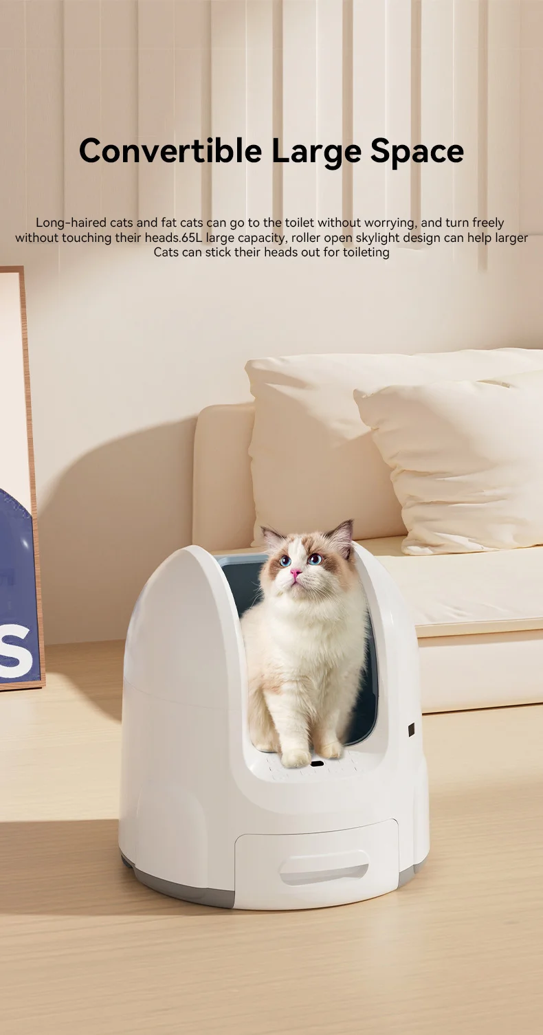 Factory Wholesales Smart Cat Toilet Box Intelligent Monitoring And ...