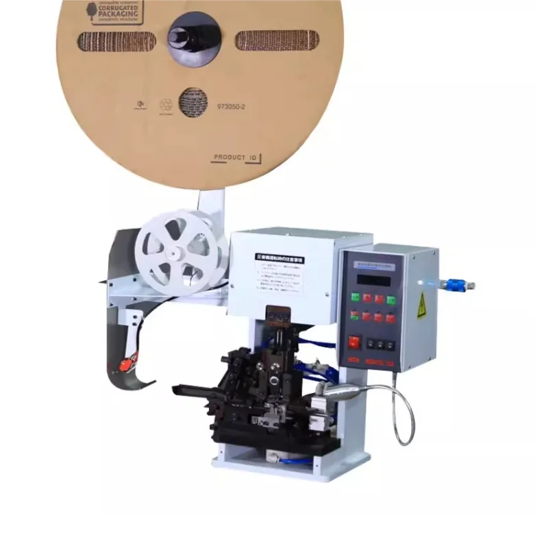 Semi Automatic Wire Terminal Press Machine Mute Automatic Cable Wire ...