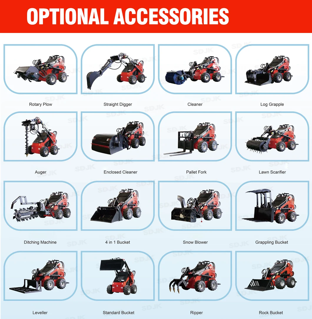 EPA Engine Loaders - Efficient Mini Skid Steer Loaders