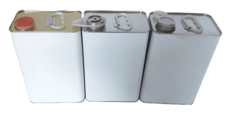 5 Liter Tin Packing F Style Steel Jerry Can, Paint Can, Motor Oil Cans ...