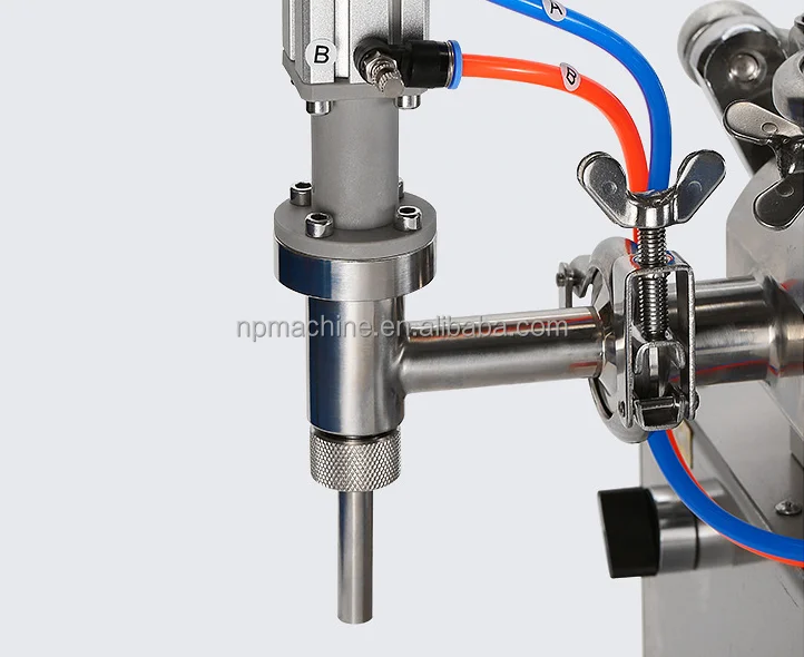 NP Brand Semi-Automatic Weighing Liquid Filling Machine Semi-Automatic ...