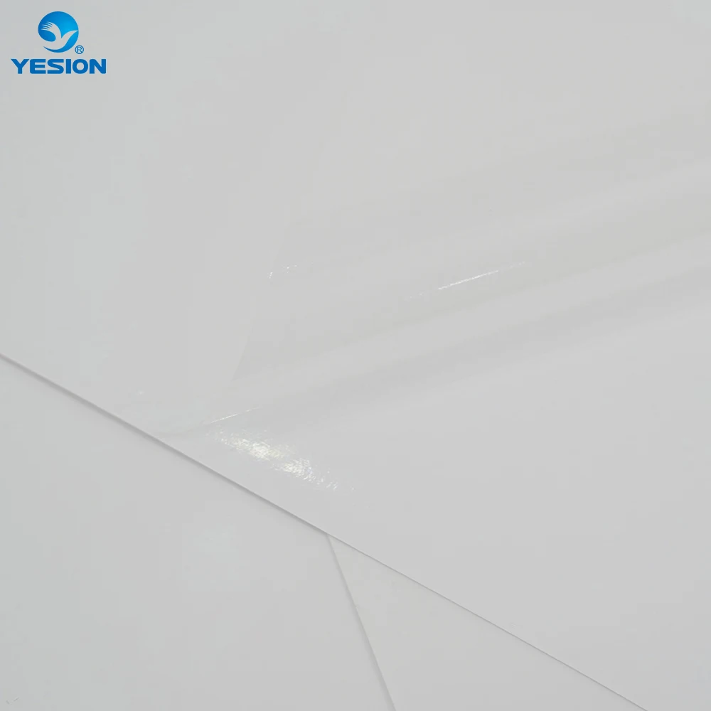 YESION Sublimation Vinyl Sticker Paper - Transparent & Adhesive