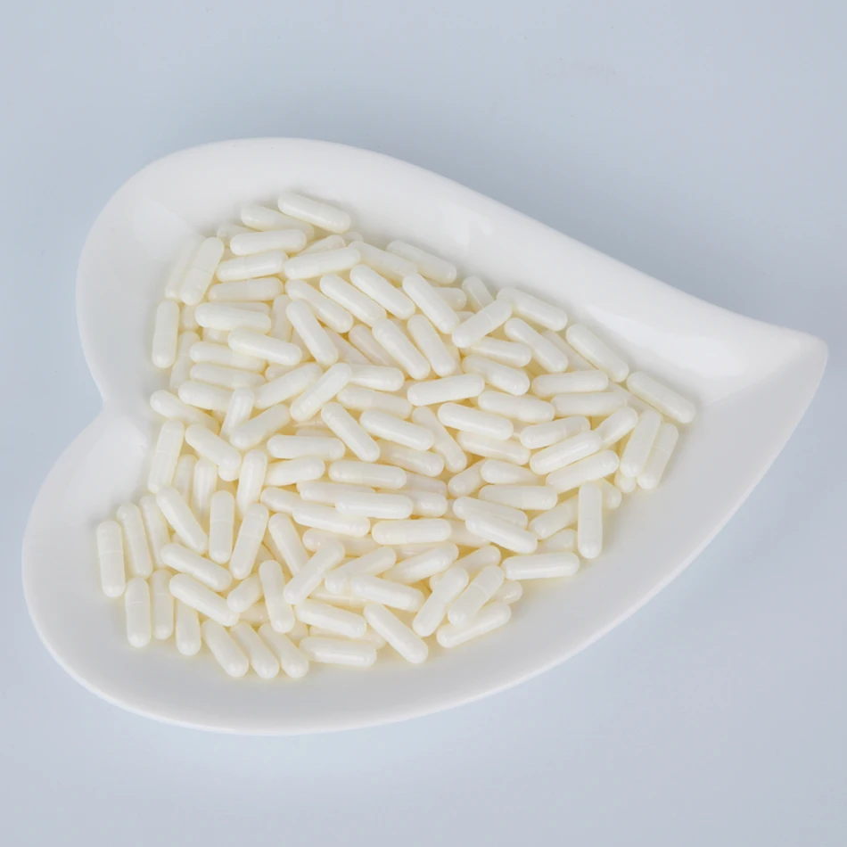 Vegan White Capsules - Durable & Transparent Vegetarian Shells