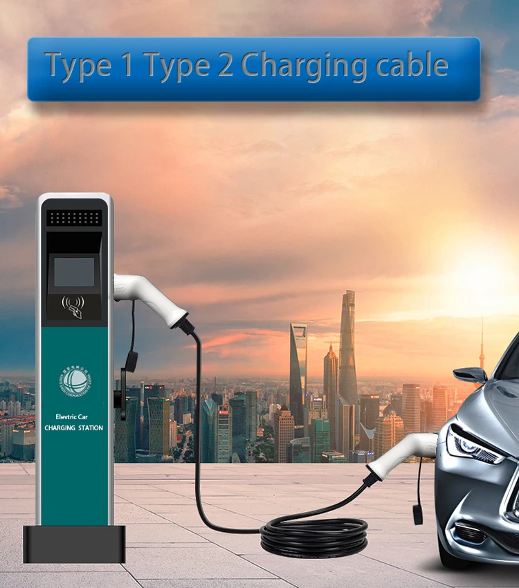 Baichuan Phase Typ2 To Typ2 Ev Charging Gun Cable For Socket Untethered ...