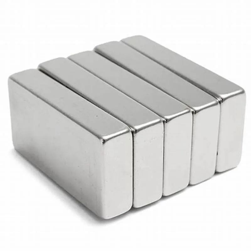 Rare Earth Permanent Rectangular Neodymium Magnet Super Strong N52 N48 ...