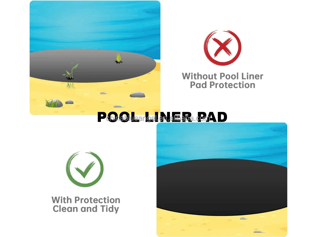 Pool Liner Pad For Above Ground Covers Swimming Pools Liner Pad Made Of ...