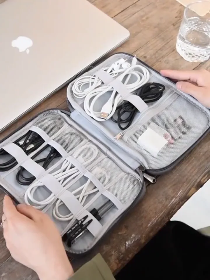 300d Portable Zipper Travel Gadget Digital Electronic Accessories ...