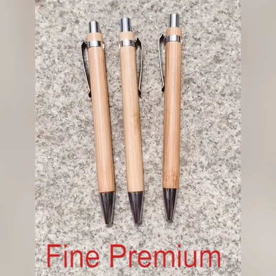 Factory Hot Sales Customized Logo Office Wood Stylus Ball Point Pens Custom Eco Friendly Natural ...