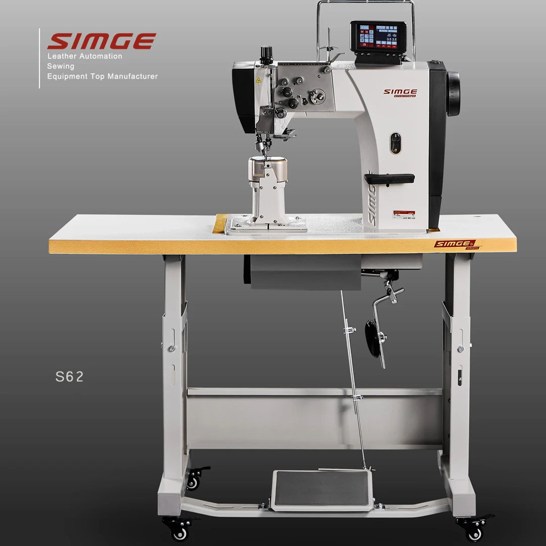 S62 Double Needle Cnc Sewing Machine Post Bed Sewing Machine Good Price ...