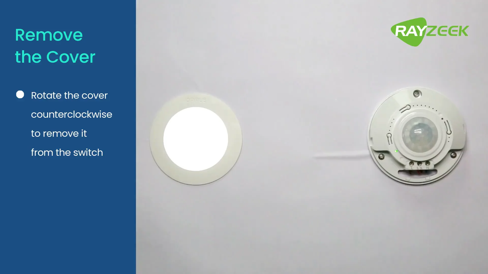 Rz036 10a Delay Time Adjustable Pir Surface Ceiling Mounted Motion ...