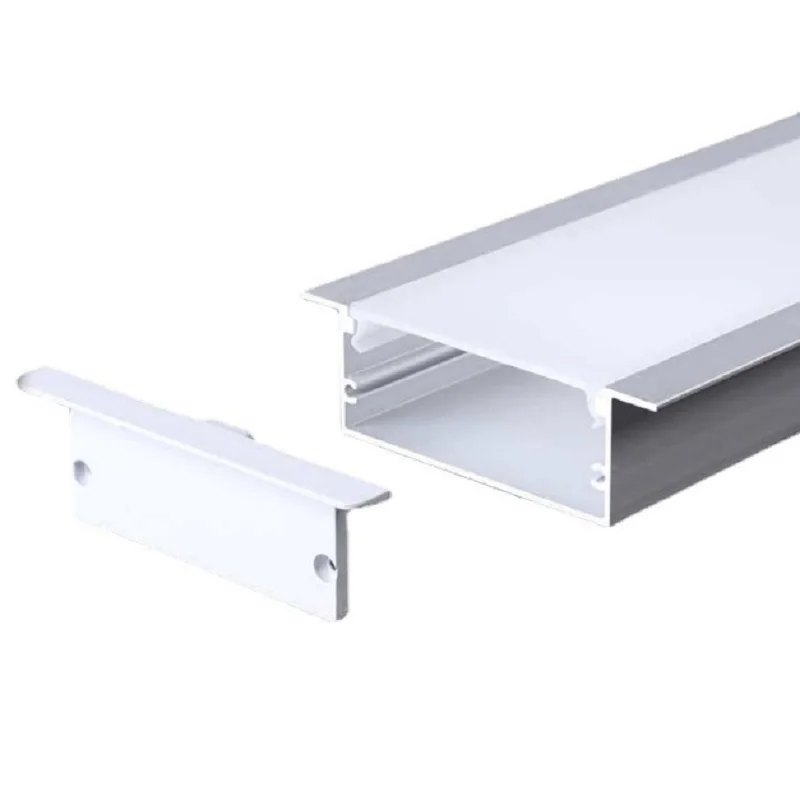 4020 Aluminum Profile Led Line Light Shell Aluminum Slot Embedded Bar ...