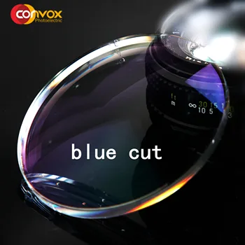 Convox Korea Joint Venture 1.56 Blue Light Blocking Glasses Lenses Blue ...