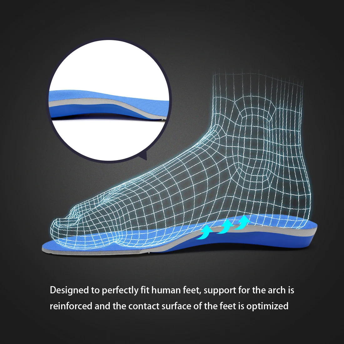 Shockproof Logo Custom Heat Moldable Eva Insole Breathable Anti-foot ... Shockproof Logo Custom Heat Moldable Eva Insole Breathable Anti-foot ...