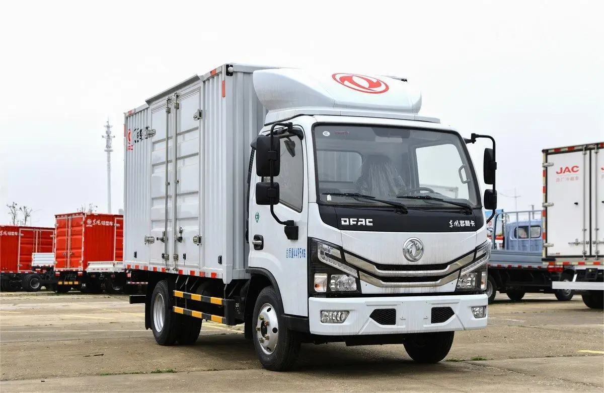 Used Truck Dongfeng Cargo Truck Diesel Driven Dfm Chinese Brand Diesel ...