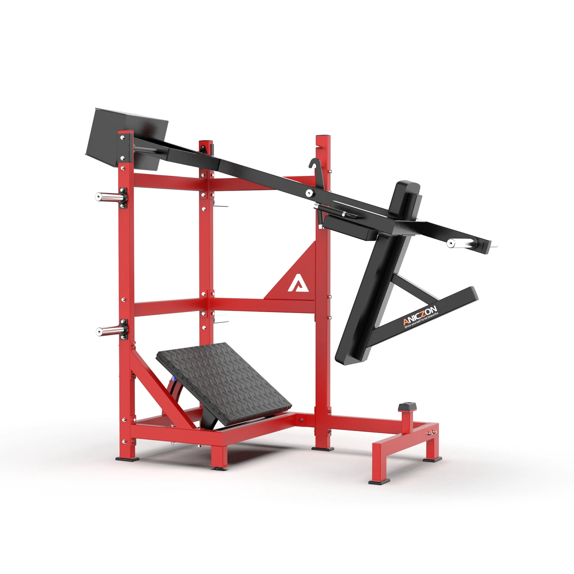 New Strength Equipment Plate Loaded Pendulum Squat Leg Extension Hip ...