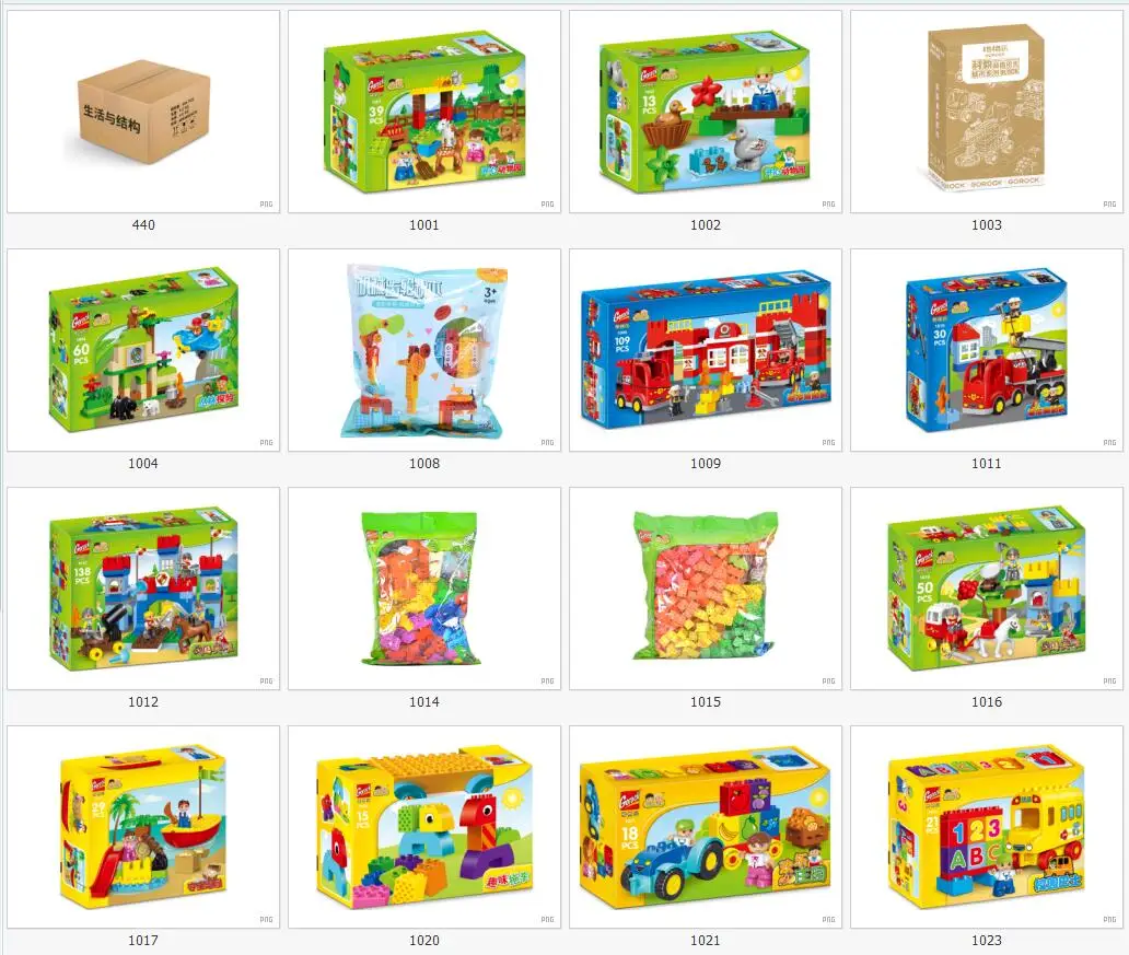 3+ Kids Duplo Building Block Space Rocket Plastic Blocks
