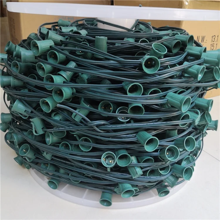 Most Popular Commercial Light Stringer C9 Christmas Light Spools 1000 ...