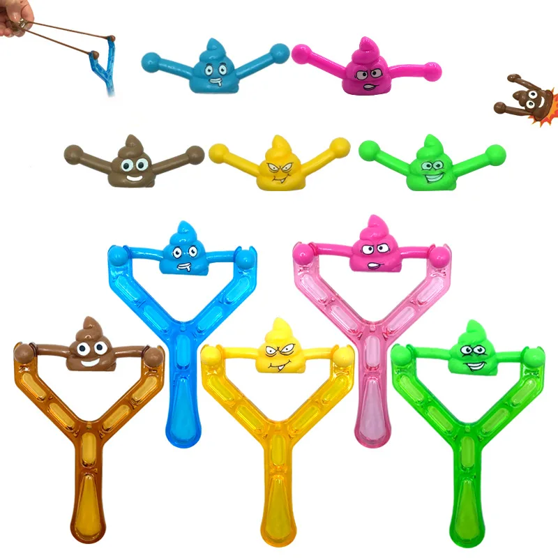 Sticky Flying Poop Ejection Fidget Toy for Kids - Fun & Novelty