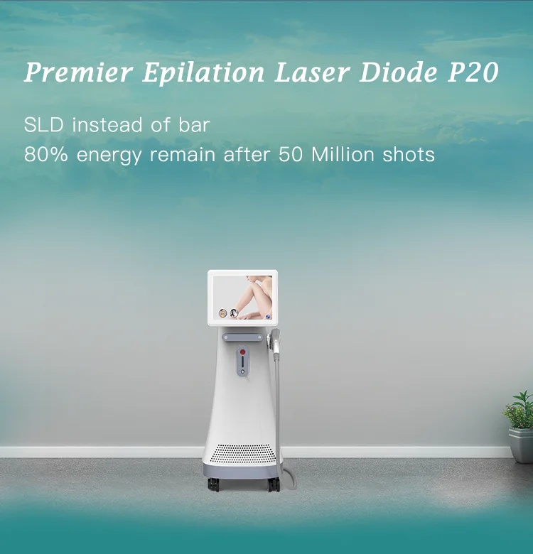 Sld Chip Stack Diode Laser Hair Removal Machine 3 Wave Alexander Laser ...