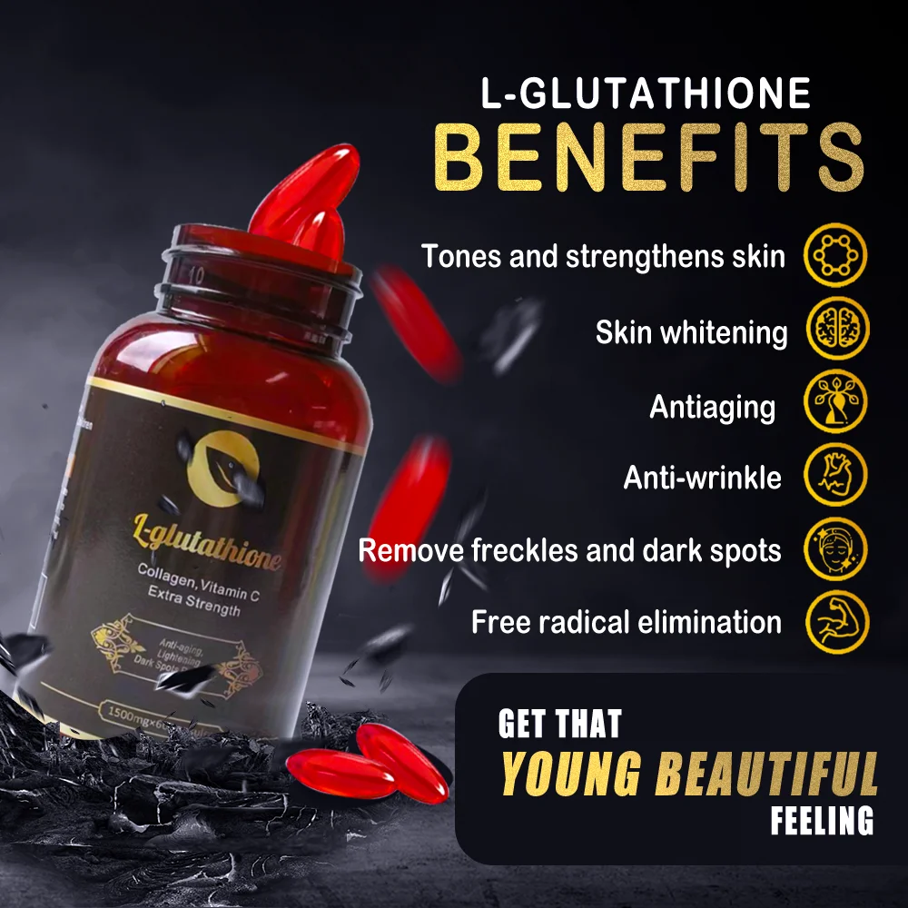 Wholesale Glutathione Collagen Capsules for Skin Brightening