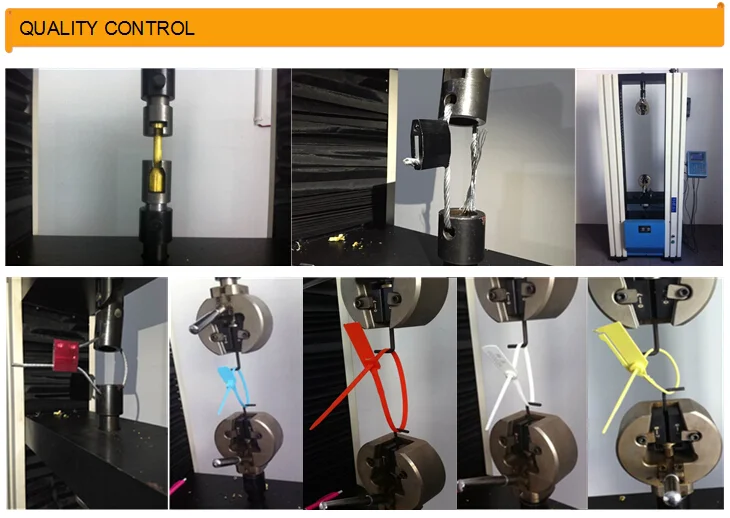 Tamper Proof Election Plastic Label Seal Lock Pull Tight Container ...