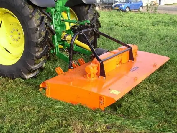 Tractor Mounted 3 Point Hitch Sickle Bar Mower Bush Hay Cutter Finish ...