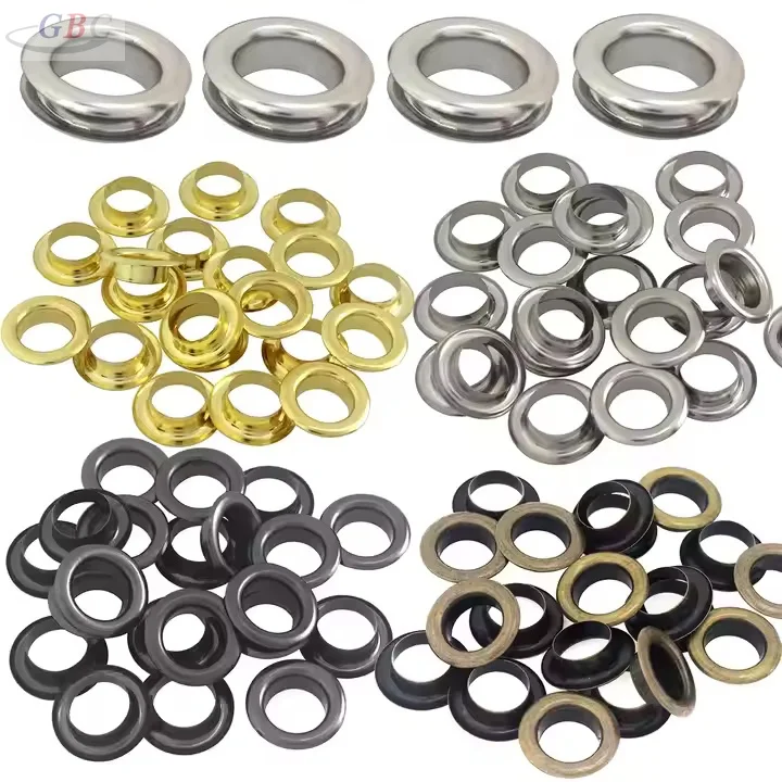2025 Hot Sale Double-sided Brass Eyelet Washer Custom Size For Garment Leather Craft Shoes Bags ...