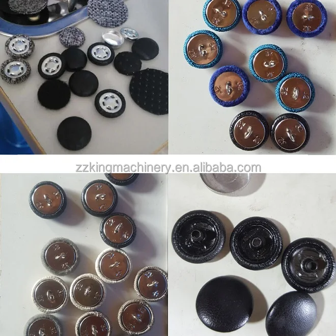 Automatic Fabric Cloth Sofa Button Covering Covered Making Machine ...